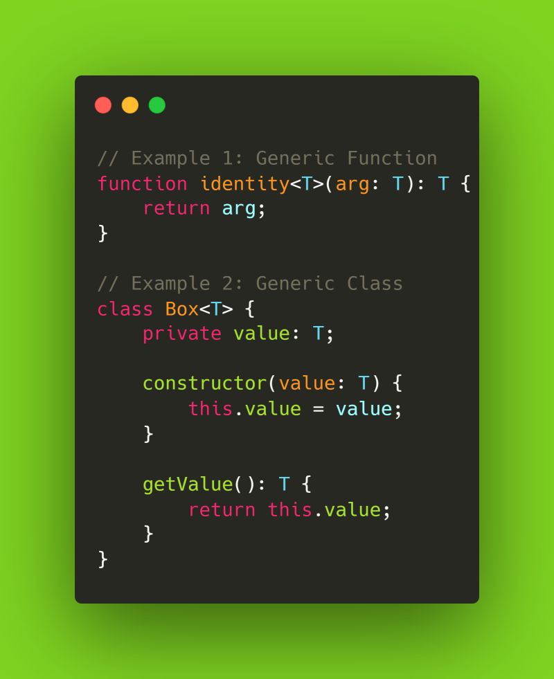 Elyas Hanafi on LinkedIn: #typescript #generics #softwaredevelopment # ... Elyas Hanafi on LinkedIn: #typescript #generics #softwaredevelopment # ...