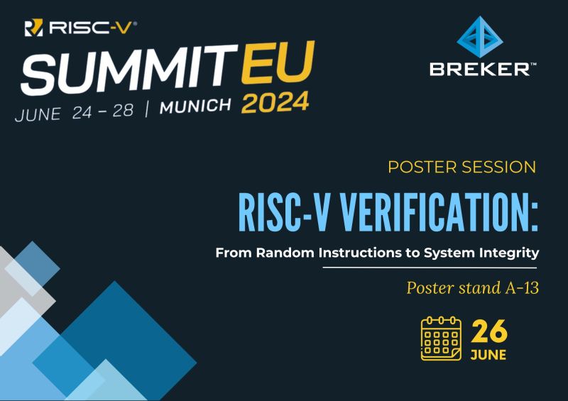 Breker Verification Systems on LinkedIn: #breker #riscv #riscvsummiteu ... Breker Verification Systems on LinkedIn: #breker #riscv #riscvsummiteu ...