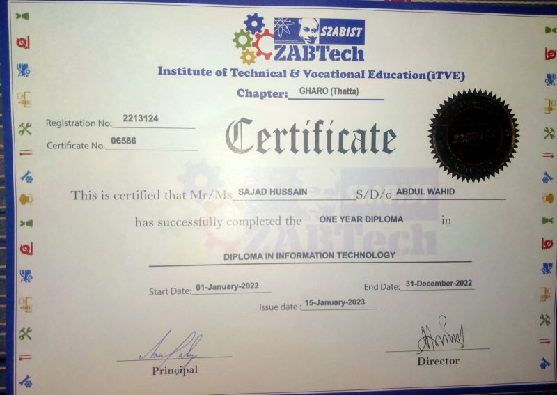 Sajid Hussain on LinkedIn: #itdiploma #webdevelopment #programming # ... Sajid Hussain on LinkedIn: #itdiploma #webdevelopment #programming # ...