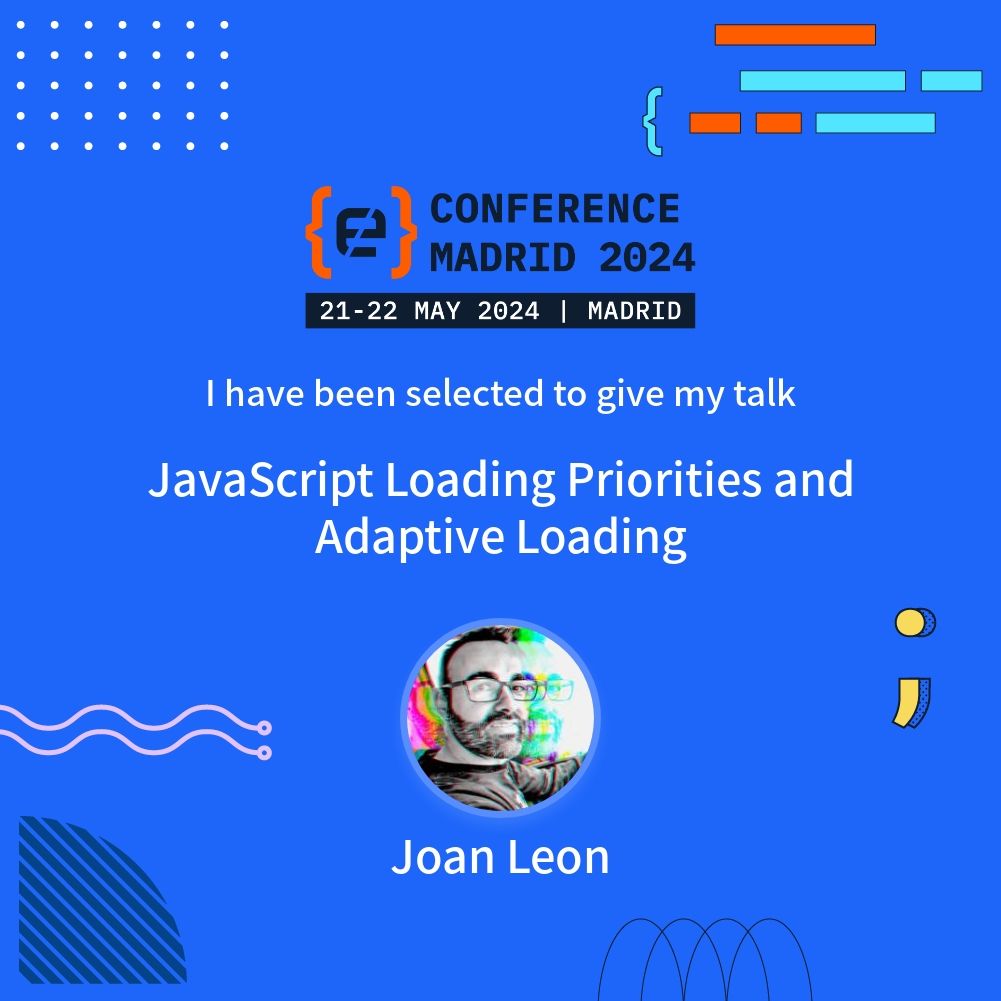 Joan León on LinkedIn: #webperf #performance #javascript #codemotion Joan León on LinkedIn: #webperf #performance #javascript #codemotion