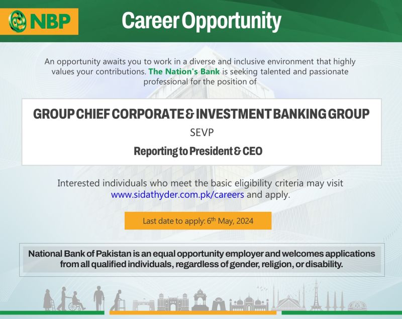 Sidat Hyder Morshed Associates on LinkedIn: #cibg #nbp #investmentbanking Sidat Hyder Morshed Associates on LinkedIn: #cibg #nbp #investmentbanking