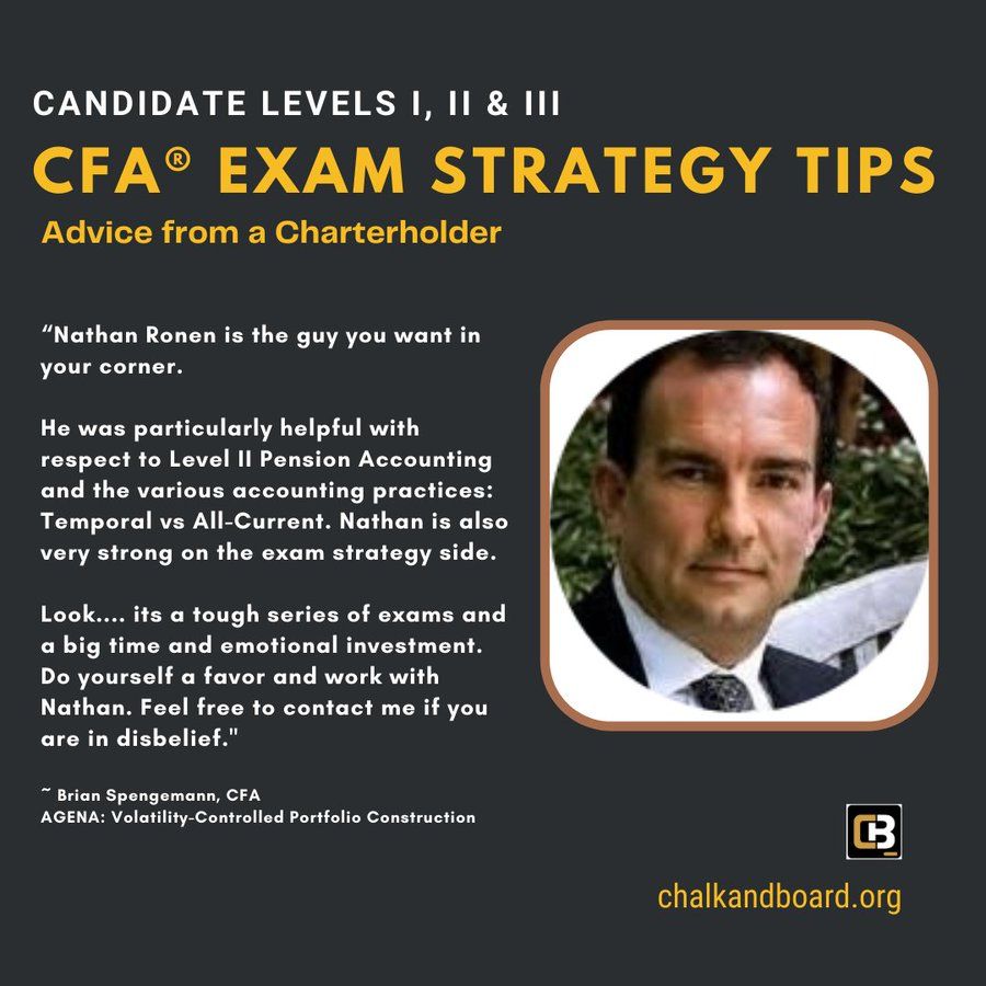 Nathan Ronen, CFA on LinkedIn: #cfaprogram #cfaexam #cfa Nathan Ronen, CFA on LinkedIn: #cfaprogram #cfaexam #cfa