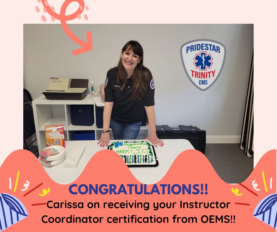 Pridestar Trinity EMS on LinkedIn: #emt #training #oems Pridestar Trinity EMS on LinkedIn: #emt #training #oems