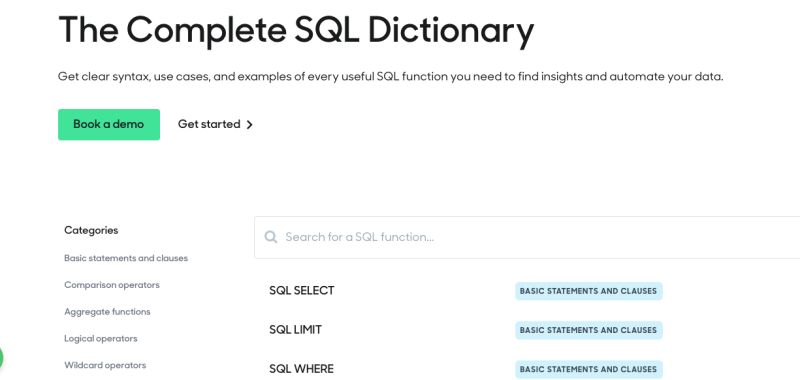 Hightouch on LinkedIn: The Complete SQL Dictionary Hightouch on LinkedIn: The Complete SQL Dictionary