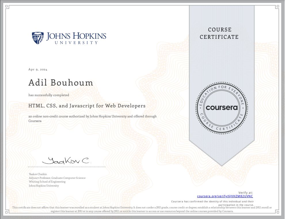 Adil Bouhoum on LinkedIn: #html #css #javascript #webdevelopment # ... Adil Bouhoum on LinkedIn: #html #css #javascript #webdevelopment # ...