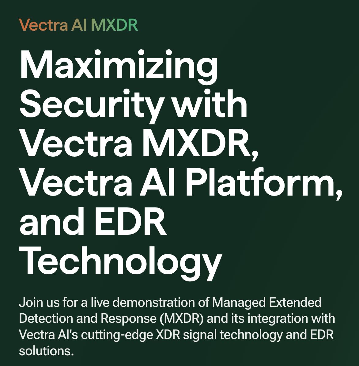 Amy Gurlitt on LinkedIn: #mxdr #ai #cyberresilience # ... Amy Gurlitt on LinkedIn: #mxdr #ai #cyberresilience # ...