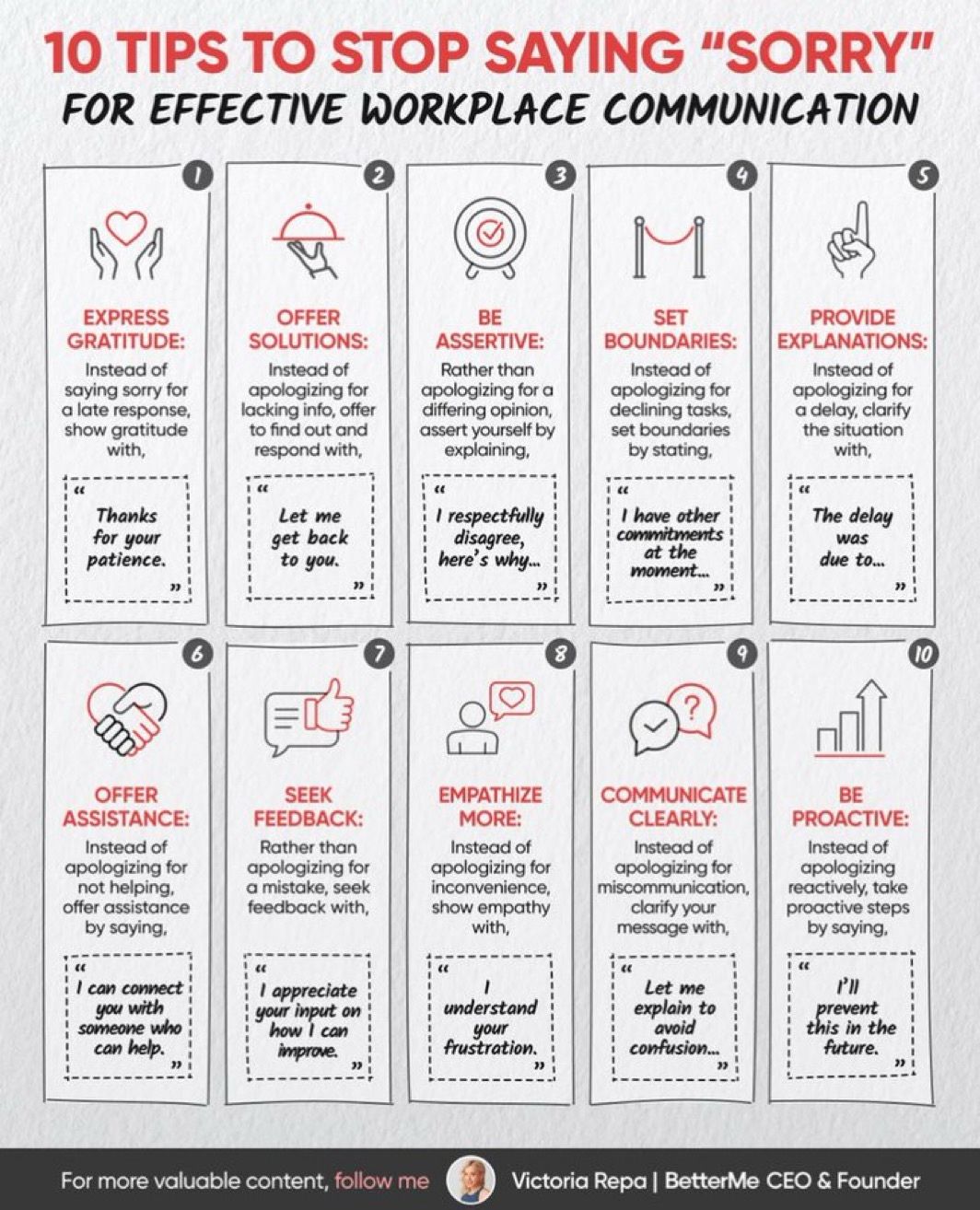 Catherine Adenle on LinkedIn: Infographic: 10 alternative ways to say ... Catherine Adenle on LinkedIn: Infographic: 10 alternative ways to say ...
