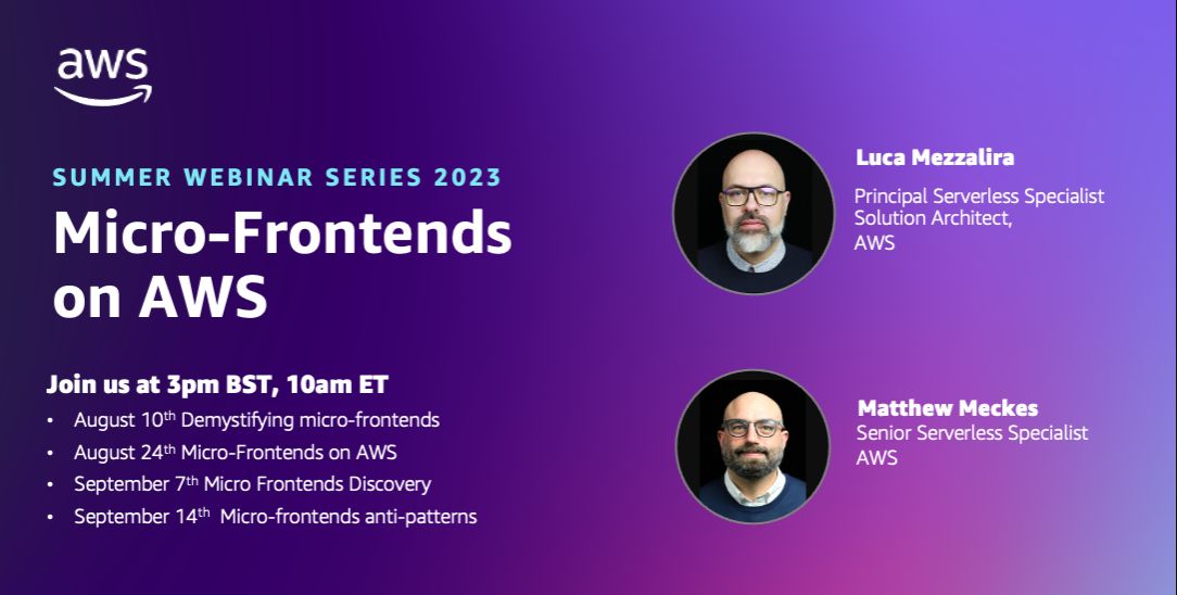 Sangam Pandey on LinkedIn: Learn about Micro-Frontends from Luca ... Sangam Pandey on LinkedIn: Learn about Micro-Frontends from Luca ...