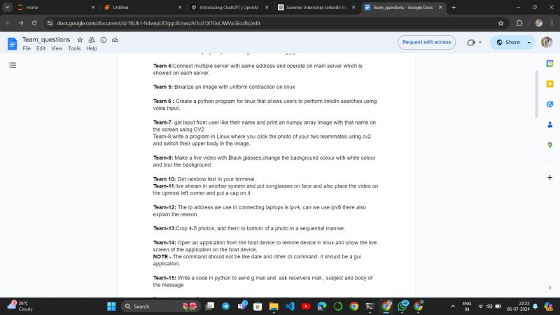 Shyam Kumar Khatri on LinkedIn: #internshipjourney #python #aws #linux ... Shyam Kumar Khatri on LinkedIn: #internshipjourney #python #aws #linux ...