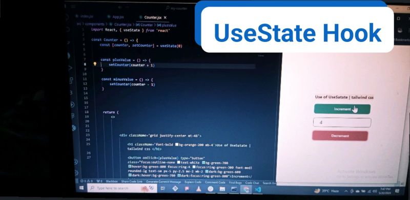 Ameer Hamza on LinkedIn: UseState Counter Ameer Hamza on LinkedIn: UseState Counter