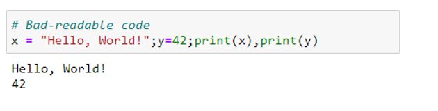 Benjamin Bennett Alexander on LinkedIn: Python tip; Readability Counts ... Benjamin Bennett Alexander on LinkedIn: Python tip; Readability Counts ...