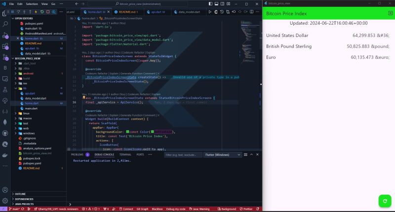 Manasseh Kabutey on LinkedIn: #flutter #bitcoinprice #appdevelopment Manasseh Kabutey on LinkedIn: #flutter #bitcoinprice #appdevelopment