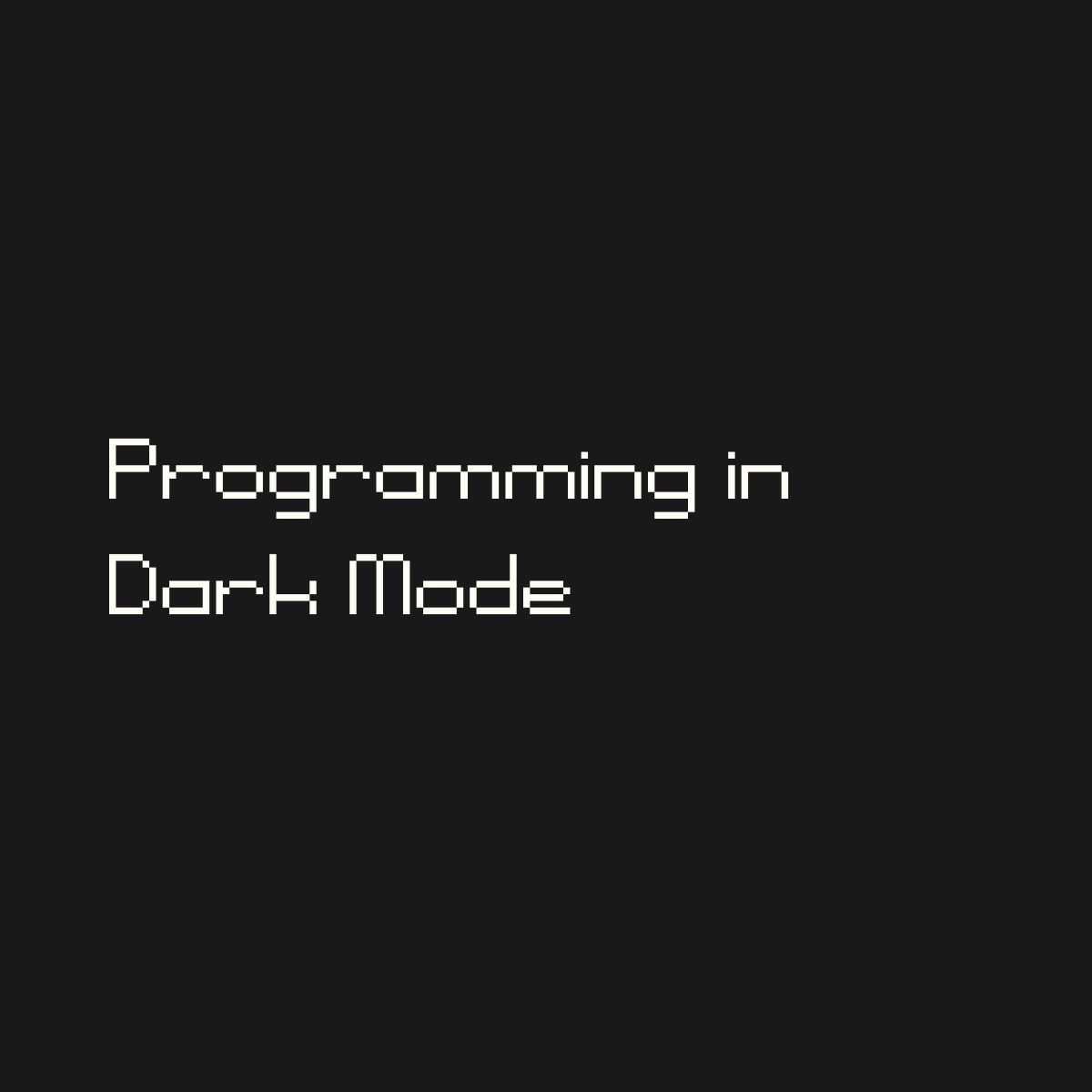 Sudip Shrestha, PhD on LinkedIn: Why do programmers prefer dark mode ... Sudip Shrestha, PhD on LinkedIn: Why do programmers prefer dark mode ...