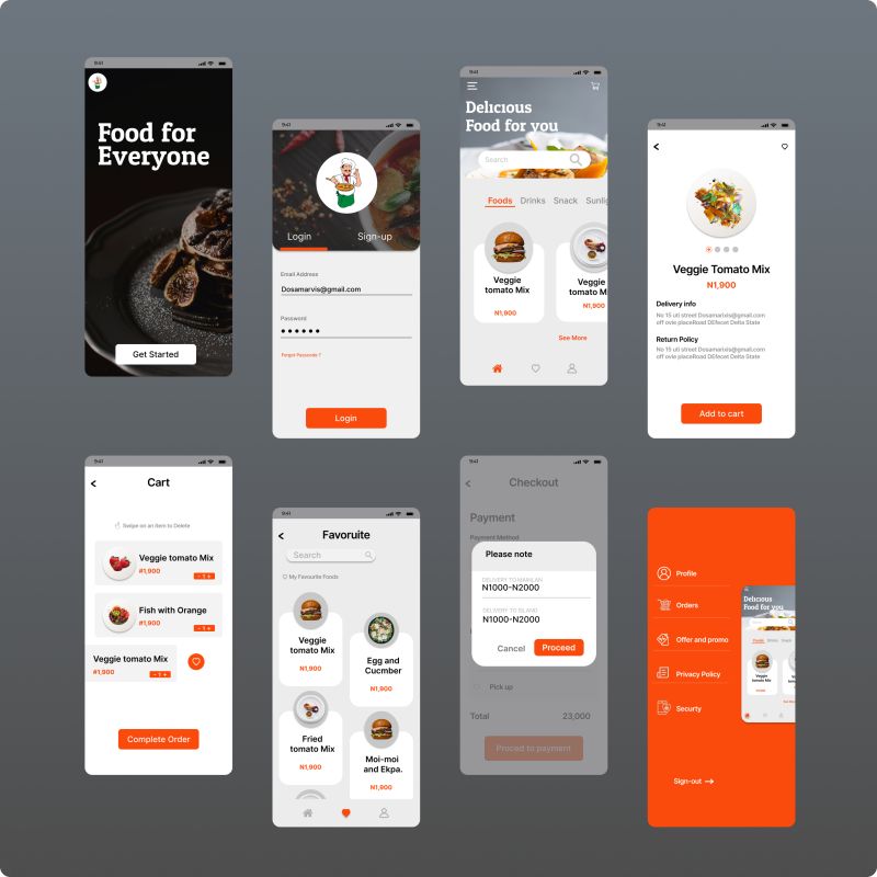 Salman Bilal on LinkedIn: Food delivery App Ux Ui Salman Bilal on LinkedIn: Food delivery App Ux Ui
