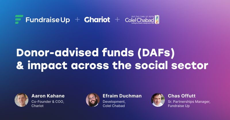 Fundraise Up on LinkedIn: Donor-advised funds (DAFs) & impact across ... Fundraise Up on LinkedIn: Donor-advised funds (DAFs) & impact across ...