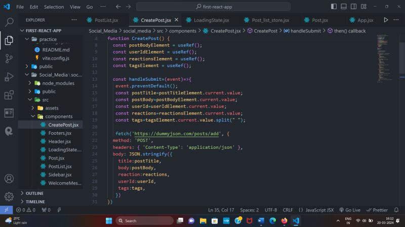 Rupam Bhadra on LinkedIn: Day 25 of 30 days React learning challenge ... Rupam Bhadra on LinkedIn: Day 25 of 30 days React learning challenge ...