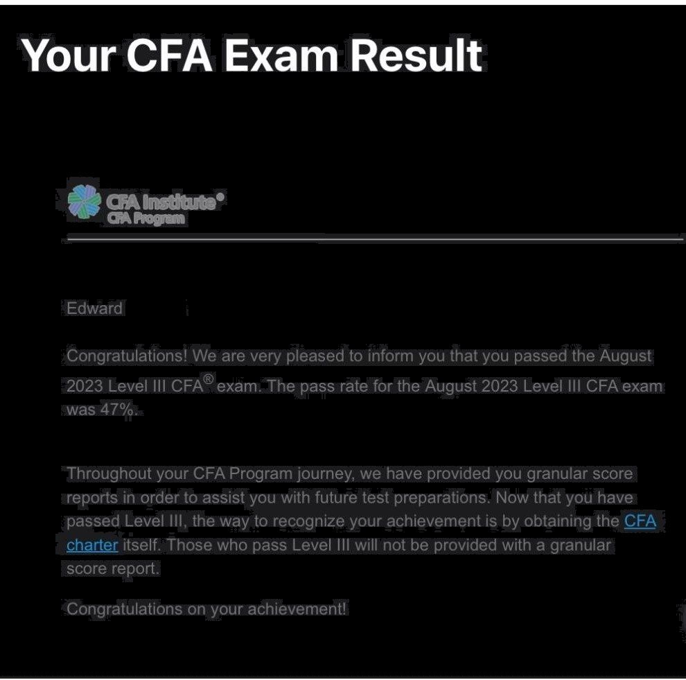 Nathan Ronen, CFA on LinkedIn: #cfaprogram #cfaexam #cfa Nathan Ronen, CFA on LinkedIn: #cfaprogram #cfaexam #cfa