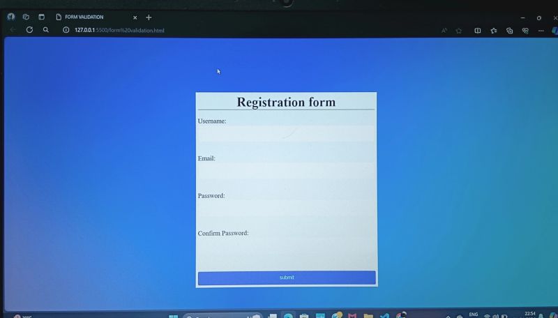 YASH RAJ on LinkedIn: #100daysofcode #formvalidation # ... YASH RAJ on LinkedIn: #100daysofcode #formvalidation # ...