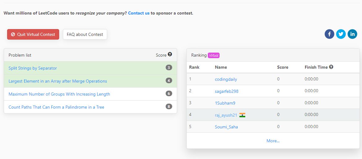 Ayush Srivastav on LinkedIn: #100daysofcodechallenge #leetcode # ... Ayush Srivastav on LinkedIn: #100daysofcodechallenge #leetcode # ...