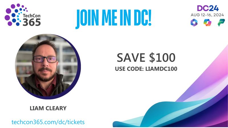 Liam Cleary on LinkedIn: #microsoft365 #security #techcon365 Liam Cleary on LinkedIn: #microsoft365 #security #techcon365