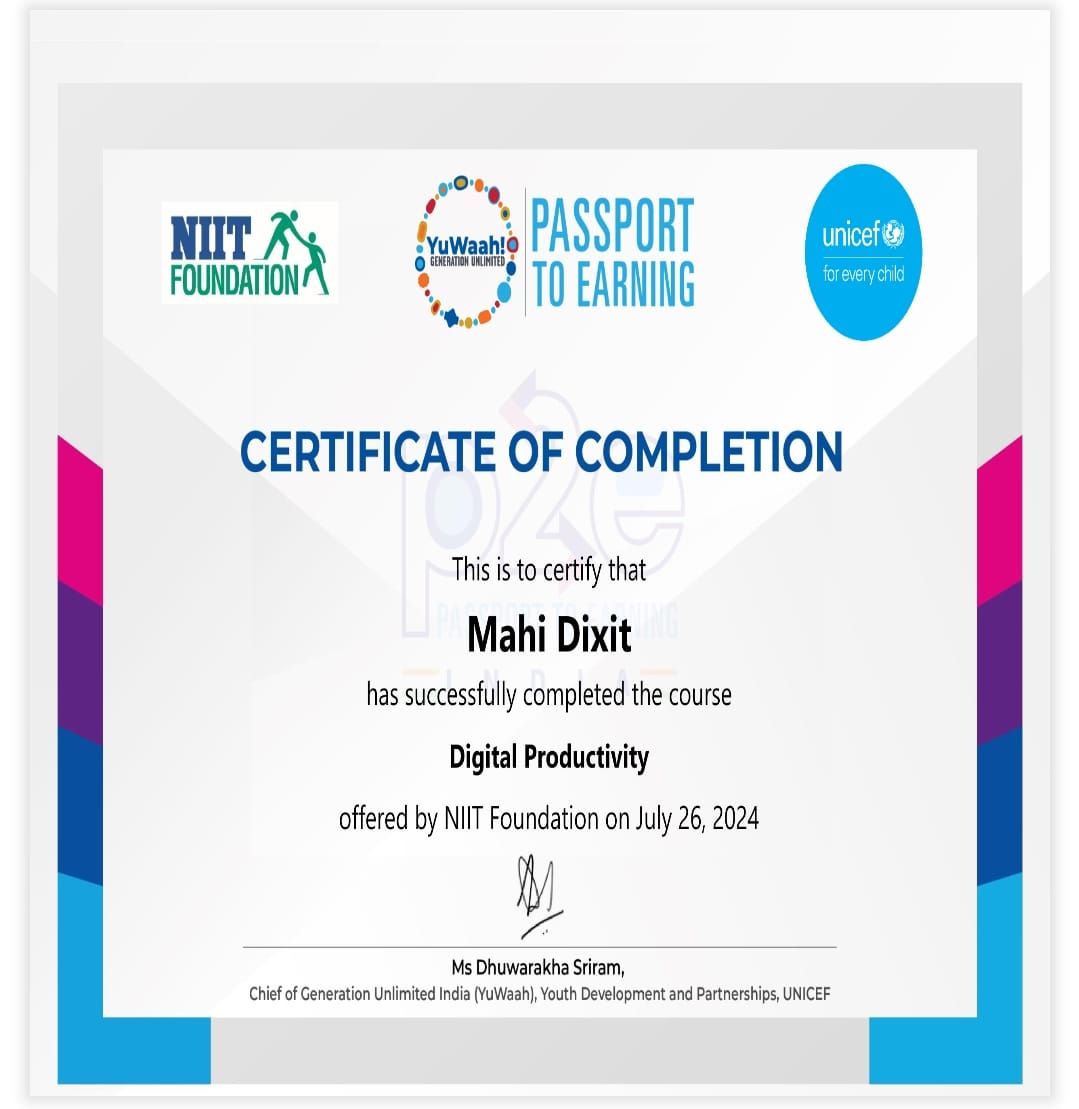 Mahi Dixit on LinkedIn: #digitalproductivity Mahi Dixit on LinkedIn: #digitalproductivity