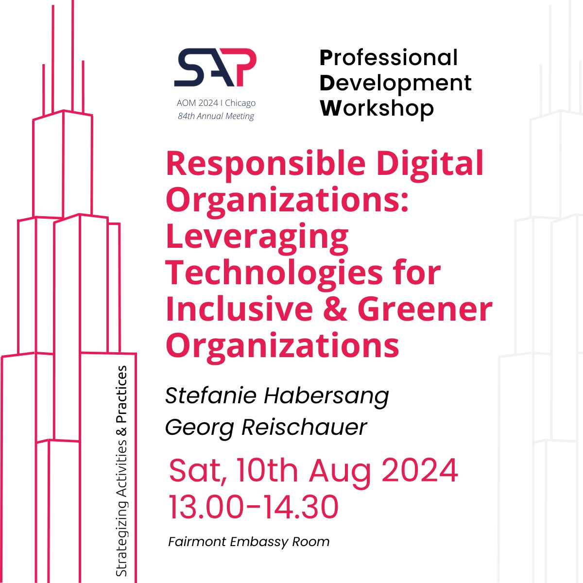 Strategizing Activities and Practices (SAP) on LinkedIn: #aom2024 Strategizing Activities and Practices (SAP) on LinkedIn: #aom2024