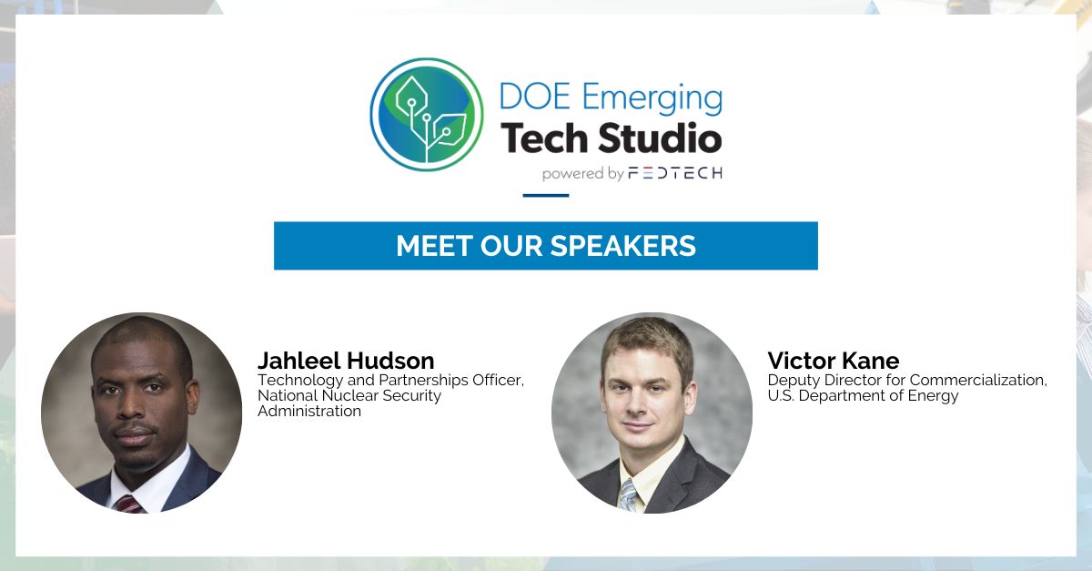 FedTech on LinkedIn: DOE Emerging Tech Studio | Venture Summit FedTech on LinkedIn: DOE Emerging Tech Studio | Venture Summit