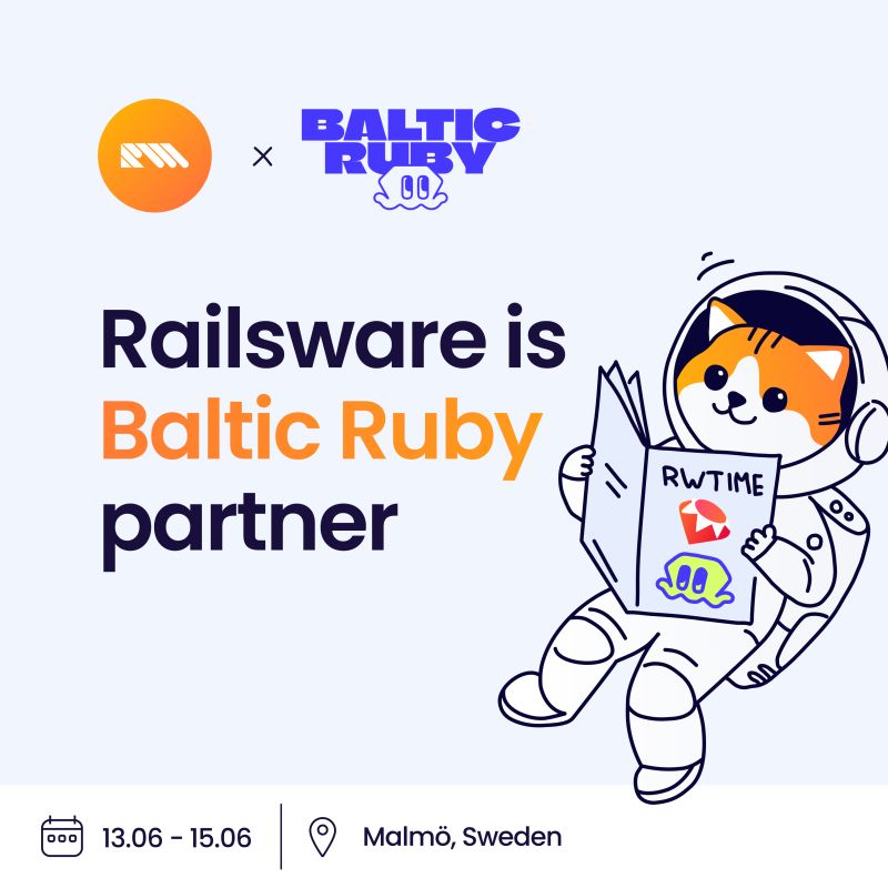 Railsware on LinkedIn: Railsware goes to Baltic Ruby 🥳 We can’t skip ... Railsware on LinkedIn: Railsware goes to Baltic Ruby 🥳 We can’t skip ...