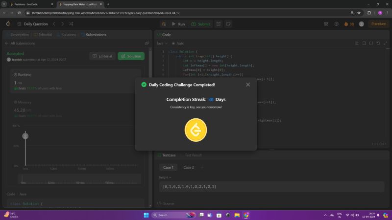 Jeanish Verma on LinkedIn: #weeklyupdate #codingjourney #leetcode ... Jeanish Verma on LinkedIn: #weeklyupdate #codingjourney #leetcode ...