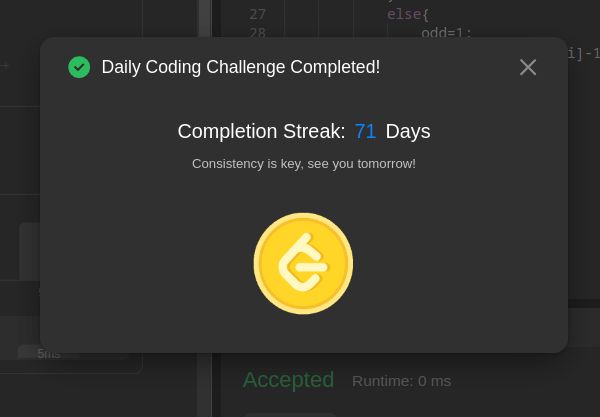 Jit Dhank on LinkedIn: #day71 #leetcode #dsa #coding Jit Dhank on LinkedIn: #day71 #leetcode #dsa #coding