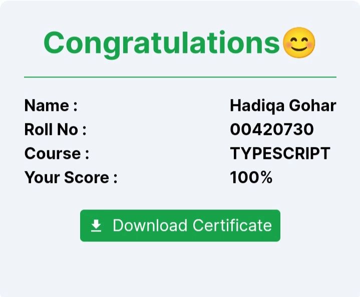 Hadiqa Gohar on LinkedIn: #teachers #typescript #javascript #html #css ... Hadiqa Gohar on LinkedIn: #teachers #typescript #javascript #html #css ...