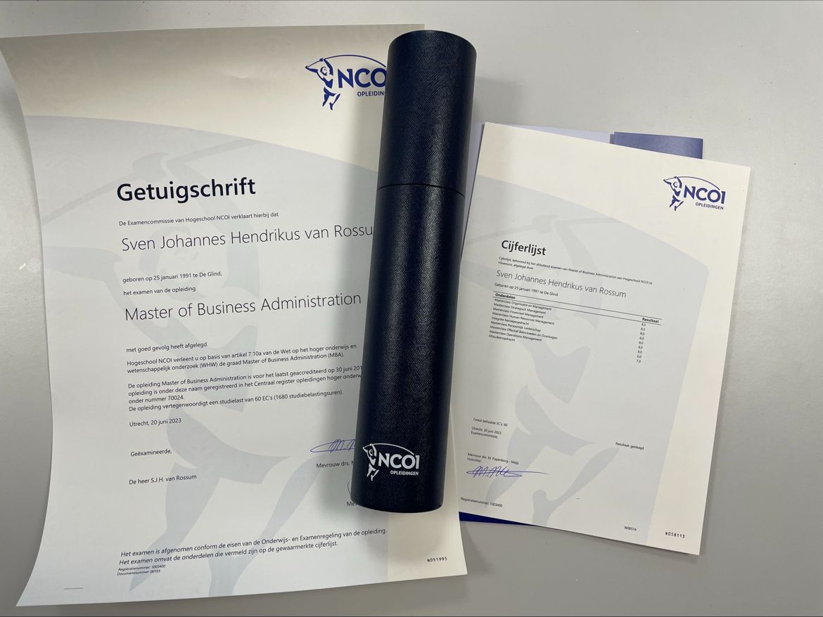 Sven van Rossum op LinkedIn: 🎓 GESLAAGD! 🎓 Afgelopen week heb ik mijn ... Sven van Rossum op LinkedIn: 🎓 GESLAAGD! 🎓 Afgelopen week heb ik mijn ...