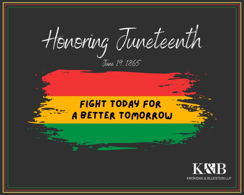 Krokidas & Bluestein LLP on LinkedIn: #juneteenth Krokidas & Bluestein LLP on LinkedIn: #juneteenth