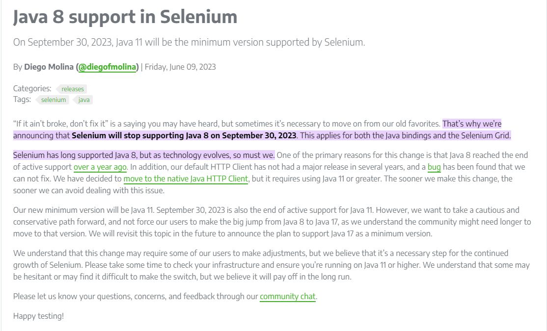 Naveen Potnuru on LinkedIn: #selenium #java8 Naveen Potnuru on LinkedIn: #selenium #java8