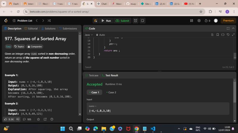 ABDUL MUQEET ANSARI on LinkedIn: #dsawithedslash #leetcode #day12 # ... ABDUL MUQEET ANSARI on LinkedIn: #dsawithedslash #leetcode #day12 # ...