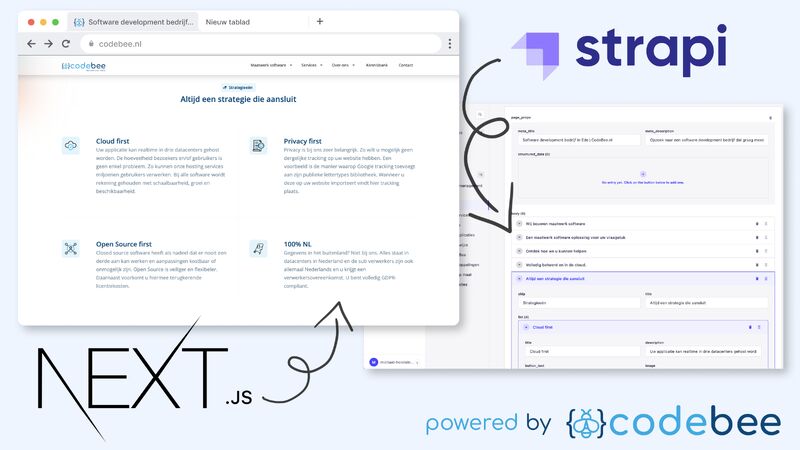 CodeBee B.V. op LinkedIn: #webdevelopment #nextjs #strapi #seo #opensource CodeBee B.V. op LinkedIn: #webdevelopment #nextjs #strapi #seo #opensource