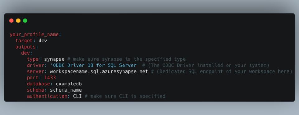 Yasser Mushtaq on LinkedIn: #synapse #dbt #synapse #python #dbt #dbt # ... Yasser Mushtaq on LinkedIn: #synapse #dbt #synapse #python #dbt #dbt # ...