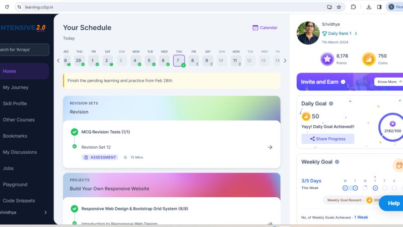 Srividhya Enukonda on LinkedIn: #day1 #nxtwave #nxtwaveccbp Srividhya Enukonda on LinkedIn: #day1 #nxtwave #nxtwaveccbp