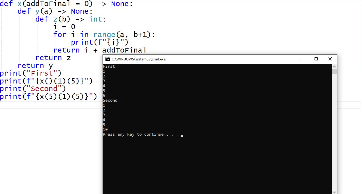 Roel Paolo Anonuevo on LinkedIn: #programming #funprogramming #python Roel Paolo Anonuevo on LinkedIn: #programming #funprogramming #python