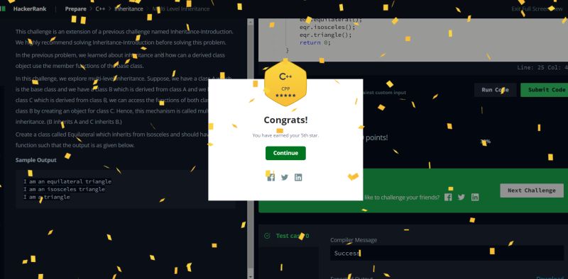Prabhu Pachisia on LinkedIn: #cplusplus #codingjourney #hackerrank # ... Prabhu Pachisia on LinkedIn: #cplusplus #codingjourney #hackerrank # ...
