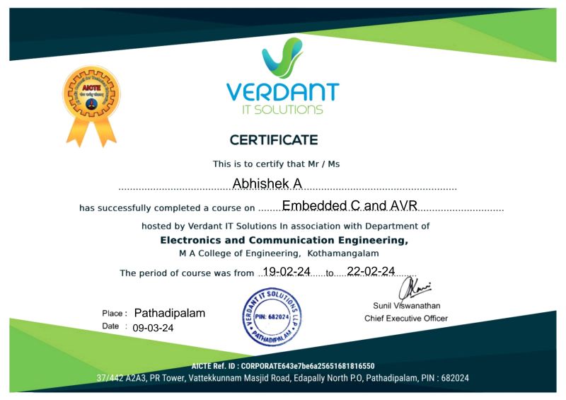 Abhishek A on LinkedIn: #embeddedsystems #avr #embeddedprogramming # ... Abhishek A on LinkedIn: #embeddedsystems #avr #embeddedprogramming # ...