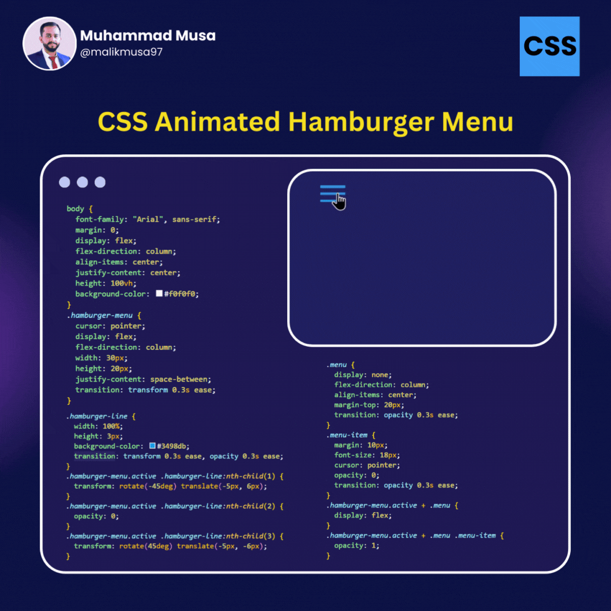Muhammad Musa Khan on LinkedIn: #webdev #uiux #cssanimation #css # ... Muhammad Musa Khan on LinkedIn: #webdev #uiux #cssanimation #css # ...