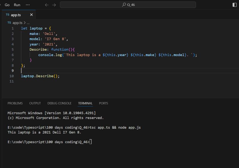 Aqsa Memon on LinkedIn: #typescript #coding #javascript ... Aqsa Memon on LinkedIn: #typescript #coding #javascript ...