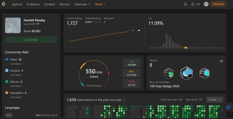 Harshit Pandey on LinkedIn: #leetcode #problemsolving #algorithms # ... Harshit Pandey on LinkedIn: #leetcode #problemsolving #algorithms # ...