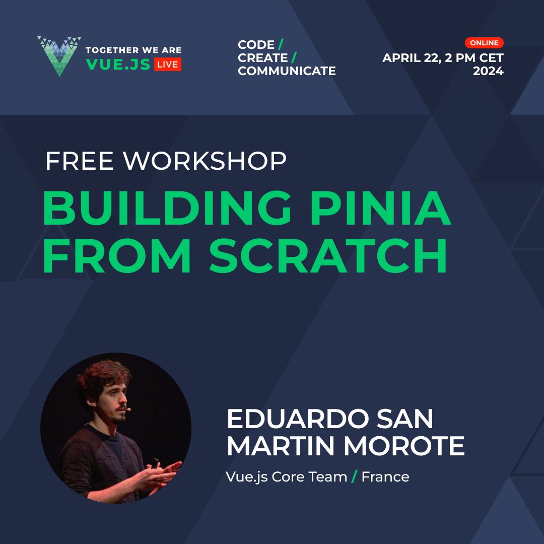 Vue.js Live Conference on LinkedIn: 🛠Let's dive into how Pinia works ... Vue.js Live Conference on LinkedIn: 🛠Let's dive into how Pinia works ...