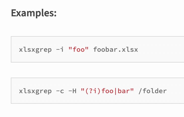 Stephan Berger on LinkedIn: I 💙 xlsxgrep. Here, I'm searching for ... Stephan Berger on LinkedIn: I 💙 xlsxgrep. Here, I'm searching for ...