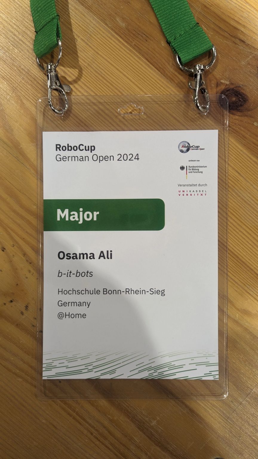 Osama Ali Ashraf on LinkedIn: Participating in RoboCup Germany 2024 ... Osama Ali Ashraf on LinkedIn: Participating in RoboCup Germany 2024 ...