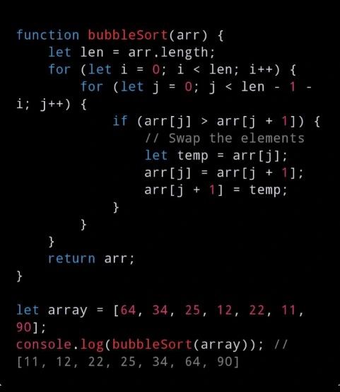 farhan baladi on LinkedIn: JavaScript Bubble Sort Bubble sort is a ... farhan baladi on LinkedIn: JavaScript Bubble Sort Bubble sort is a ...