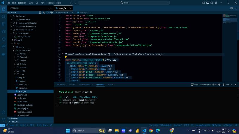 Bishal Saini on LinkedIn: #reactjs #reactrouter #javascript # ... Bishal Saini on LinkedIn: #reactjs #reactrouter #javascript # ...