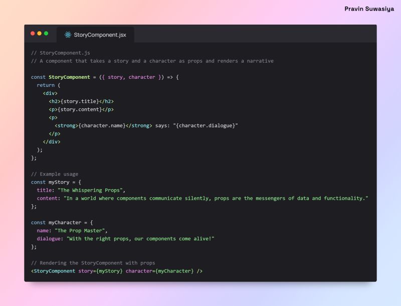 Pravin Suwasiya on LinkedIn: #react #javascript #webdevelopment #coding ... Pravin Suwasiya on LinkedIn: #react #javascript #webdevelopment #coding ...
